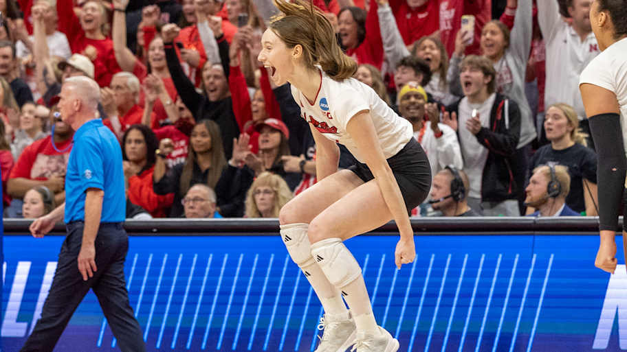 Nebraska pulls out dramatic, record-breaking fourth set before ...
