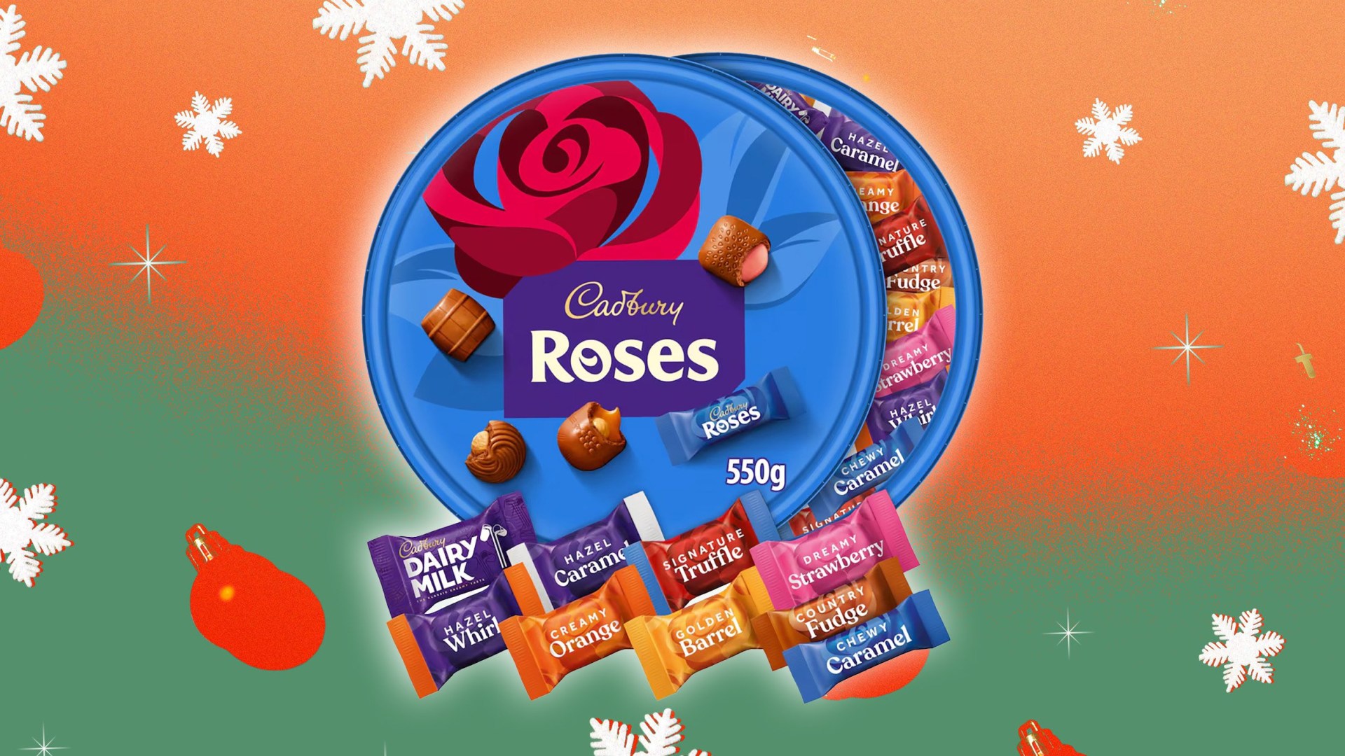 Cadbury is making major change to tubs of Roses