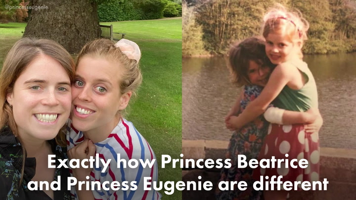 Watch: The differences between Princess Beatrice and Princess Eugenie
