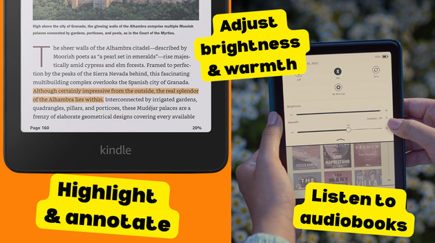 I'm a decade-long Kindle user, and this on-sale color version is my ...
