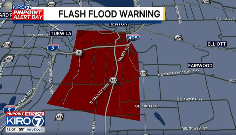Levee on Green River fails in Tukwila; get to higher ground immediately