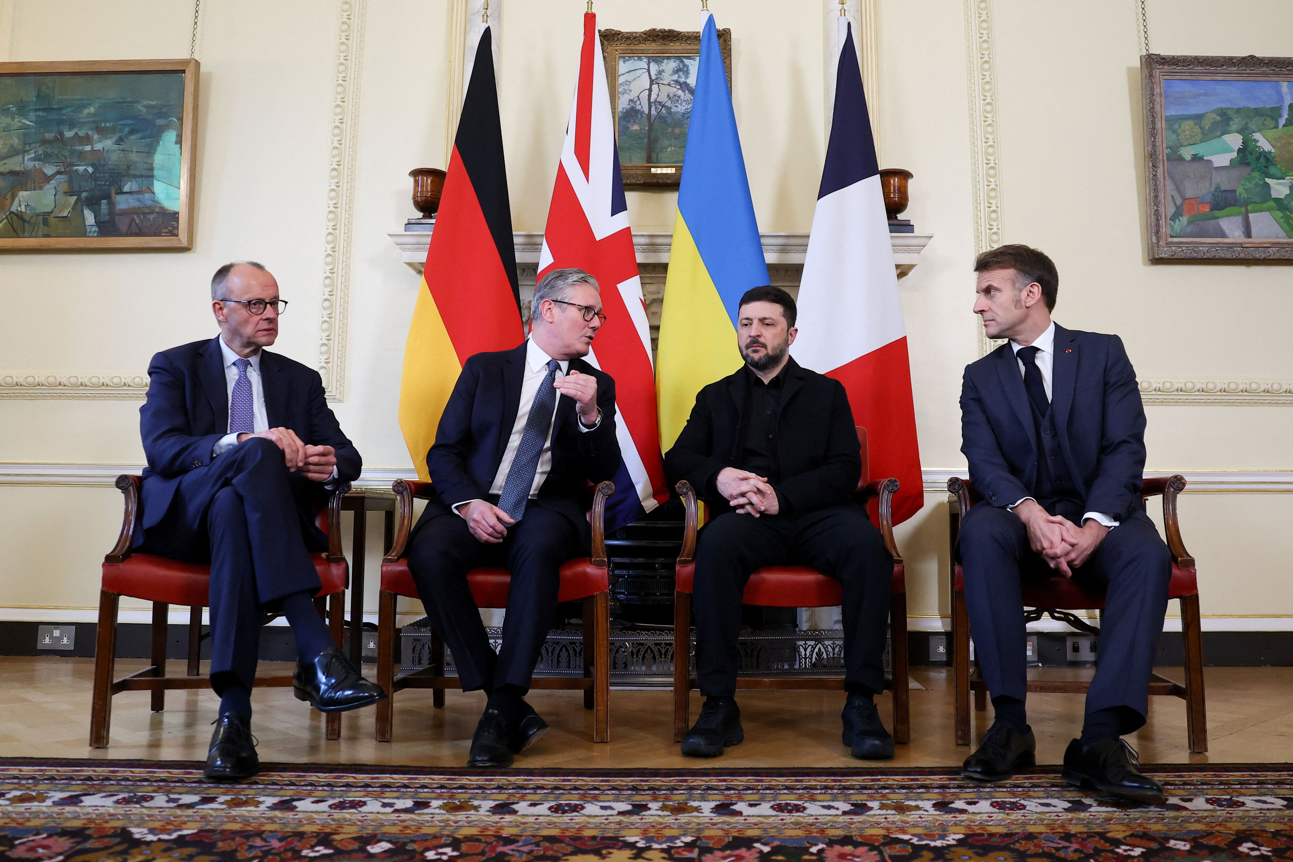 Europe sets out conditions for Ukraine peace deal after Berlin meeting