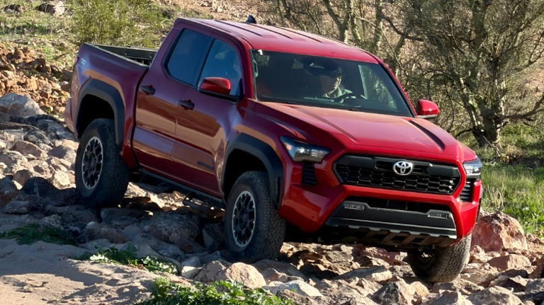 Inside Toyota's test track: Sideways Camrys, hydrogen trucks, and one ...