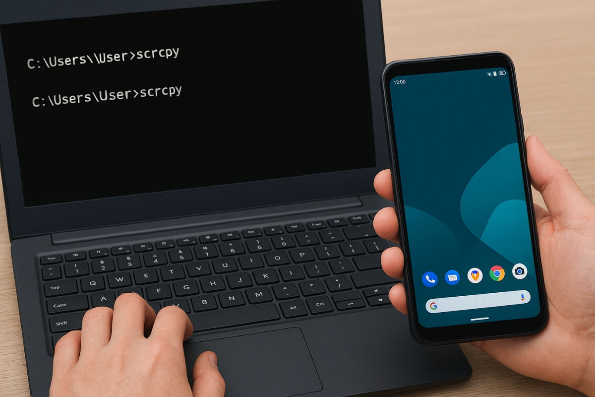 Cómo usar scrcpy desde Windows para controlar Android paso a paso