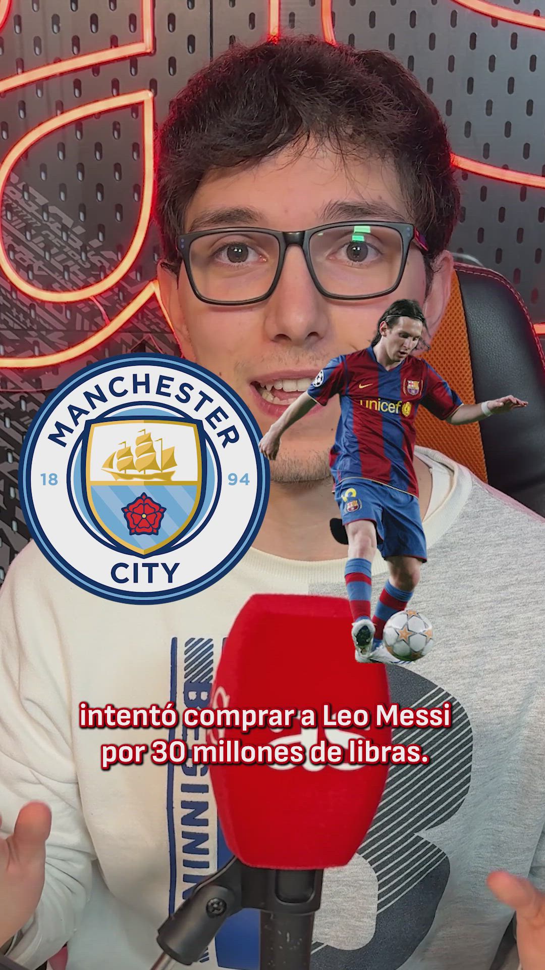 El día que el Manchester City intentó comprar a Leo Messi por 30 ...
