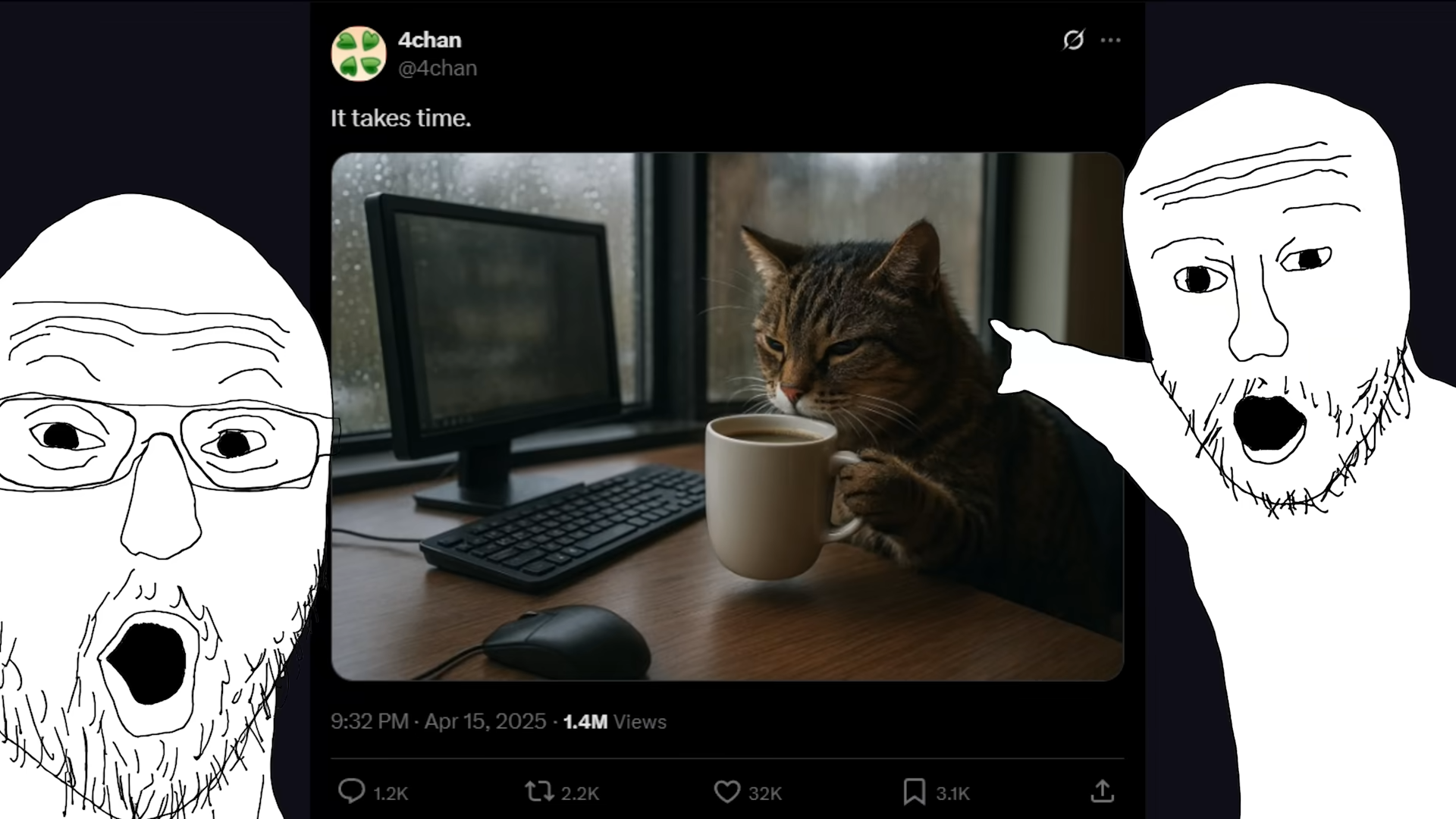 Why 4chan users were shocked by the Soyjak invasion