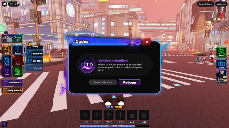 [0.75 new codes] Universal Tower Defense (UTD) codes (January 2026)