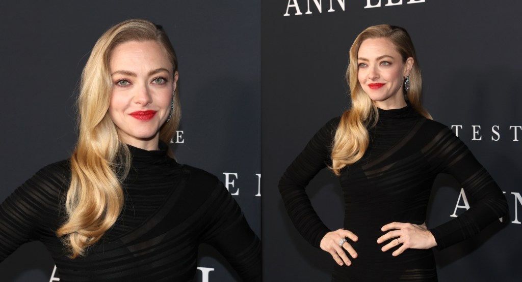 Amanda Seyfried channels quiet luxury in Giorgio Armani at 'The ...