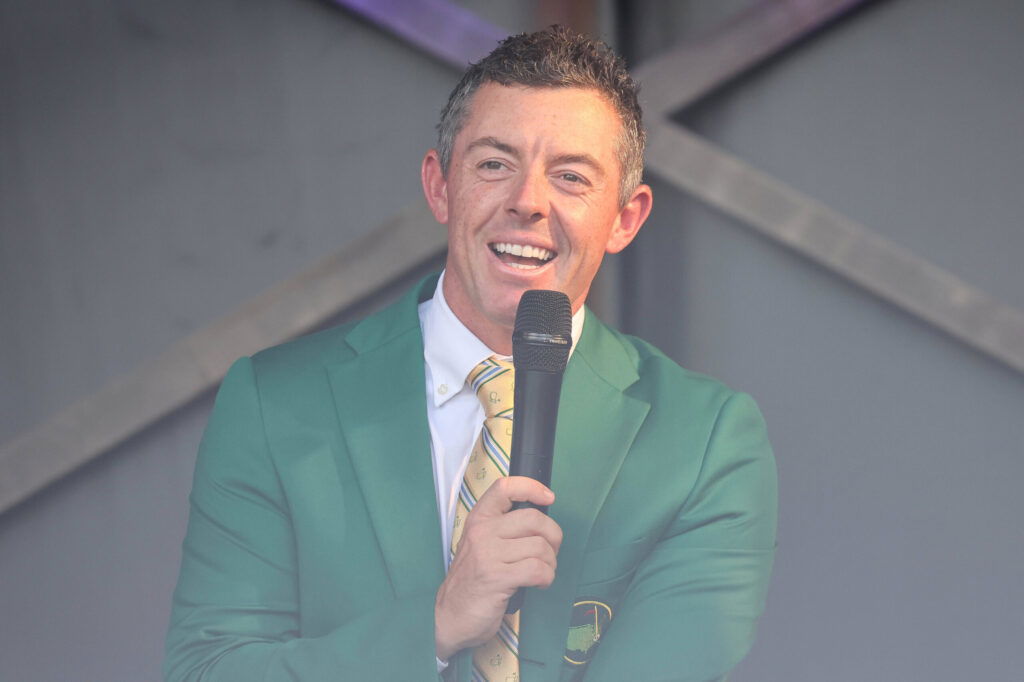 Rory McIlroy couldn’t hold back emotions while praising his caddie