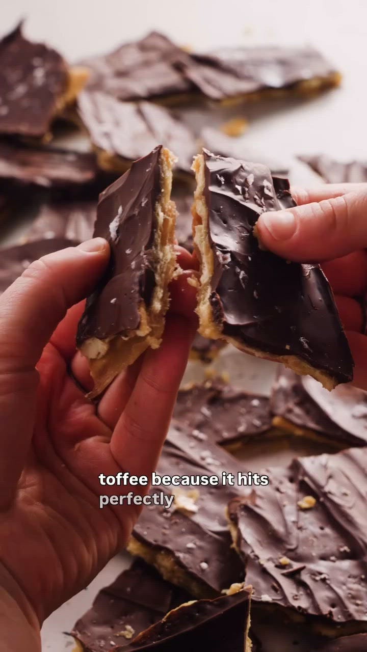 Saltine toffee