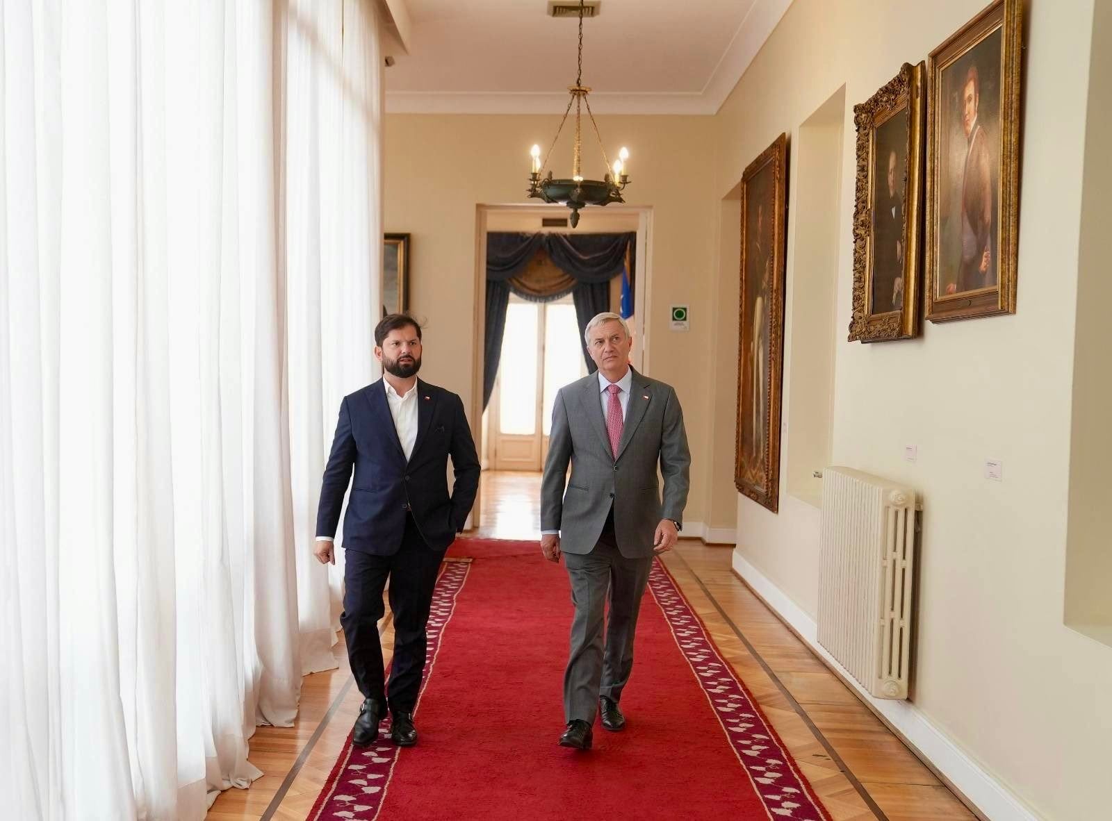 La reservada cita de Boric con Kast que selló el inicio del traspaso ...
