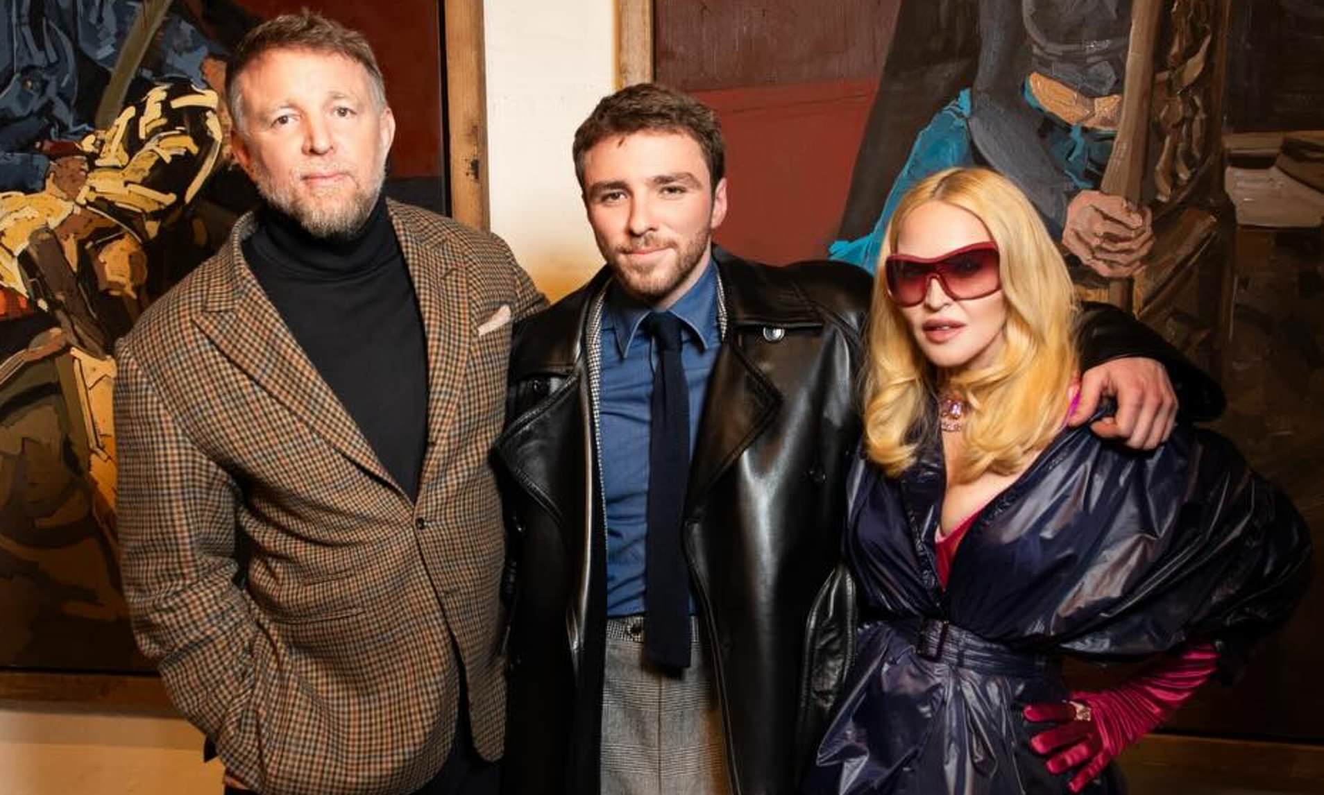 Rocco Ritchie shares picture of his famously warring parents Madonna ...