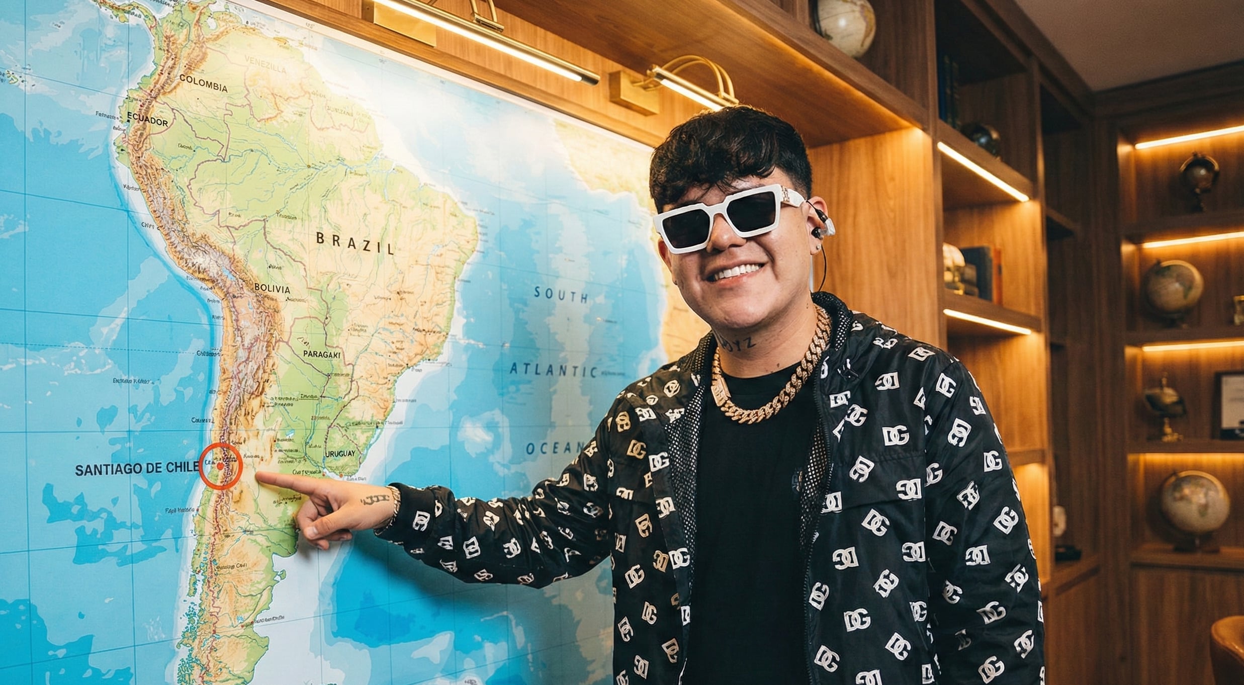 Junior H confirma show en Chile y cerrará su primera gira por Latinoamérica