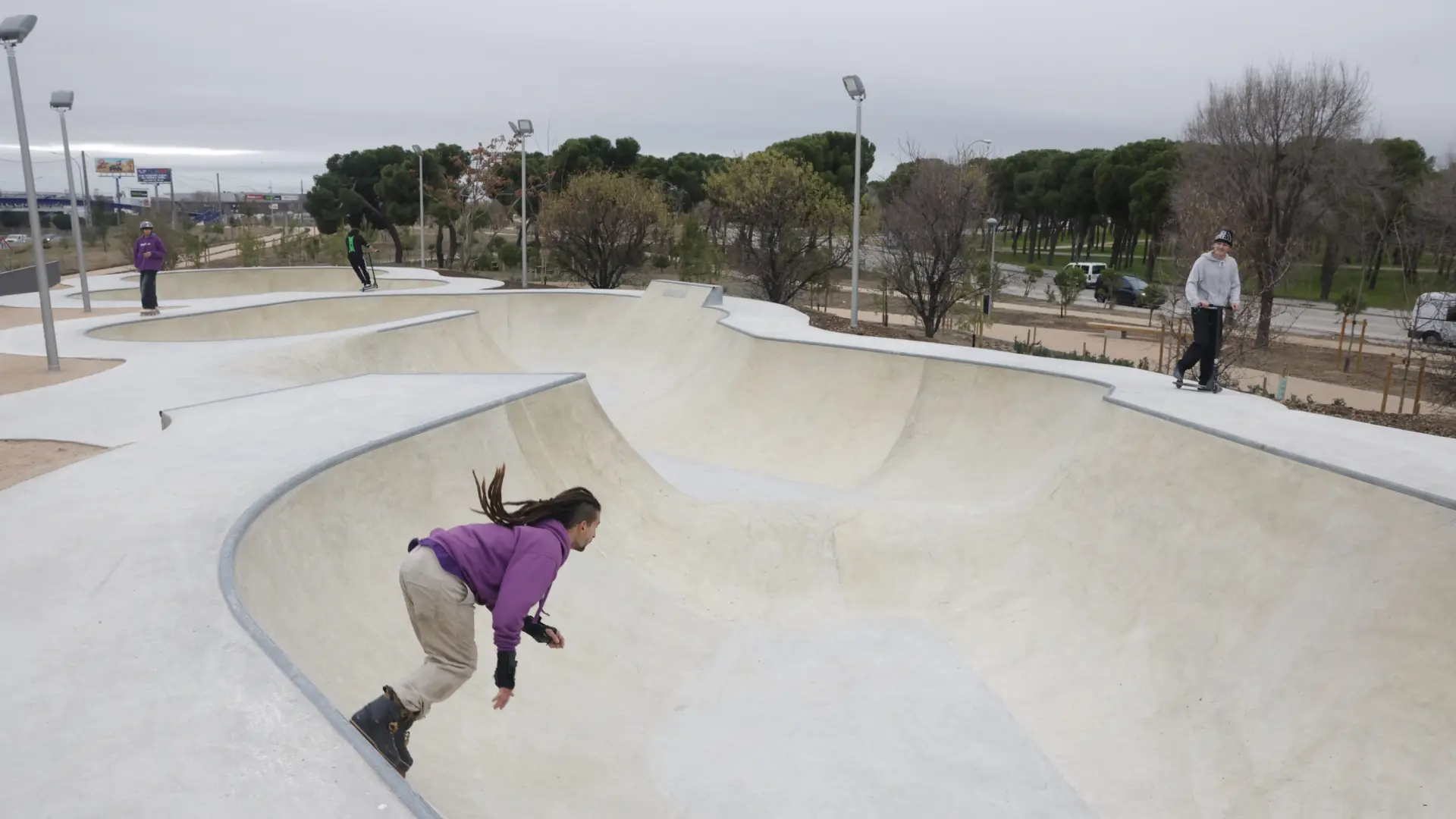 El nuevo parque Manolito Gafotas se estrena con más sendas y 1.162 ...