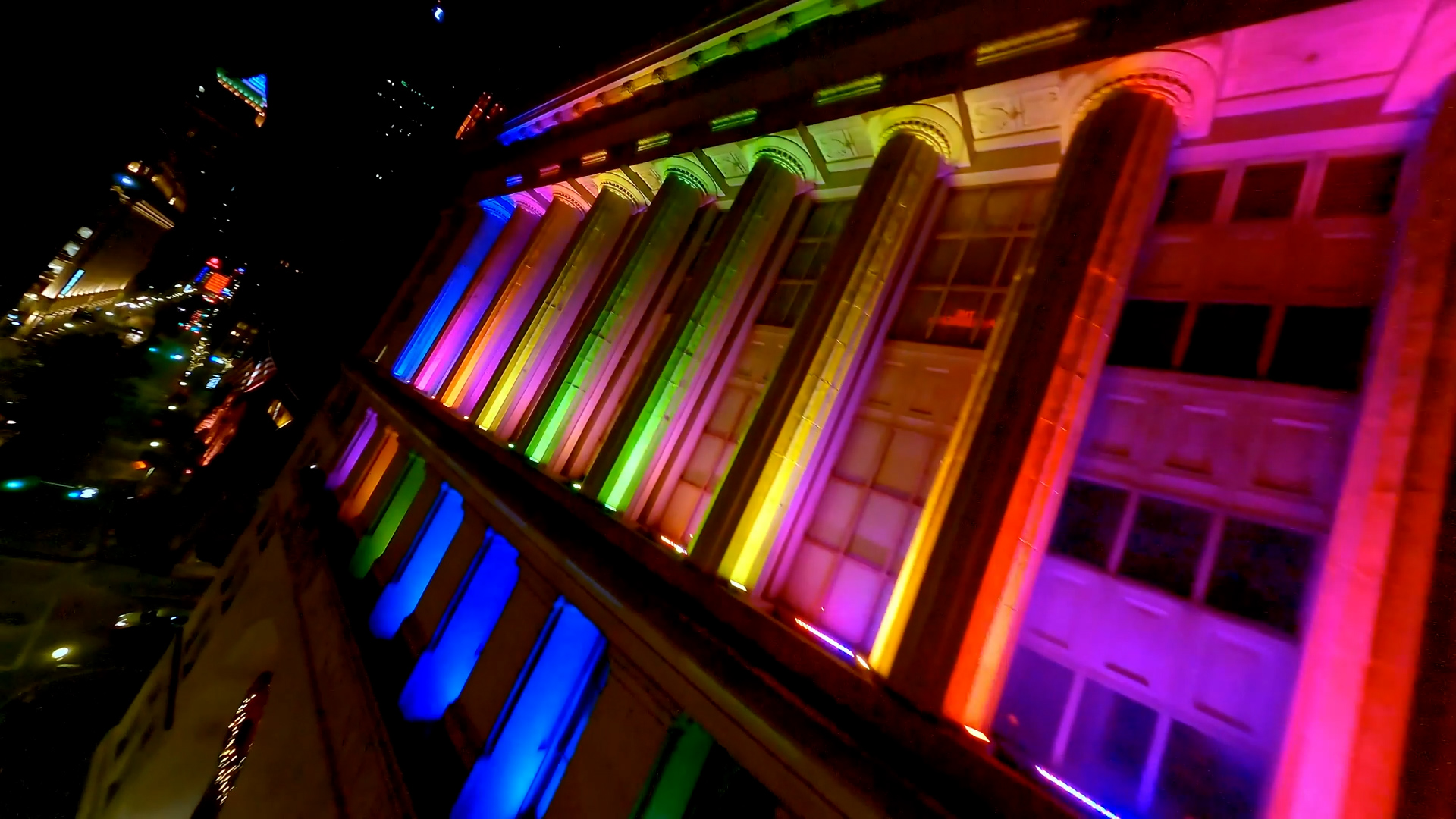 Holiday lights in first person view, part 2