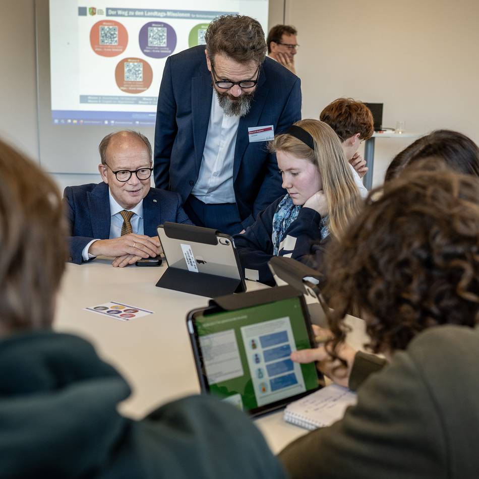 „Landtags-Missionen“ starten an der Lore-Lorentz-Schule