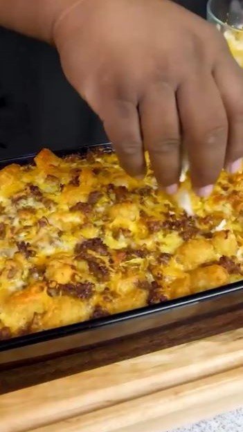 Tater tot breakfast done right