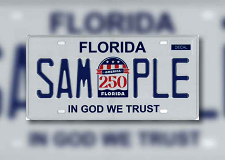 Florida honors America's birthday with new license plate, how to get it