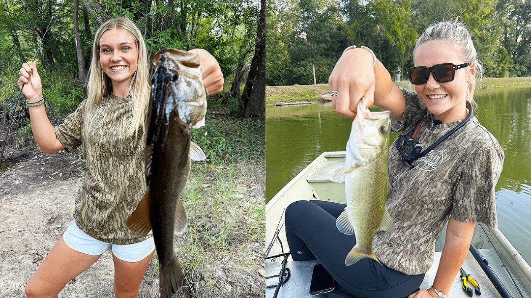 Twins compete for bass fishing bragging rights