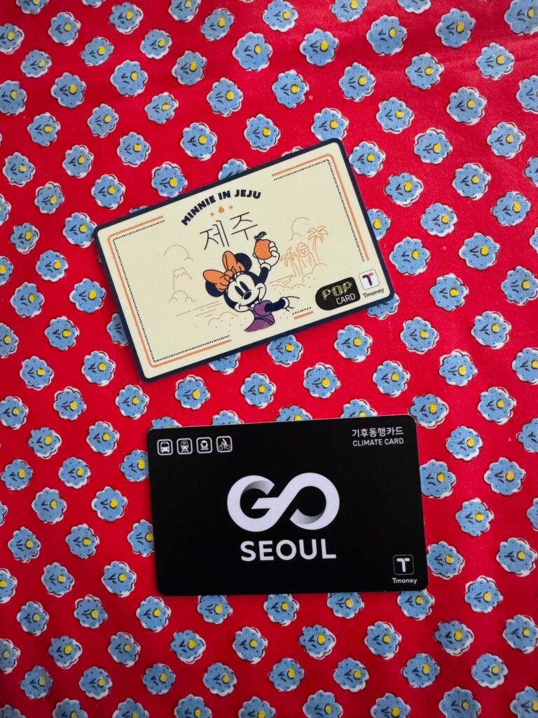 Seoul: T-Money or Climate Card? My vote goes 100% to Climate Card