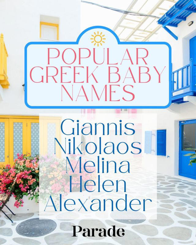 150 Greek baby names inspired by culture, myths and more, plus their ...