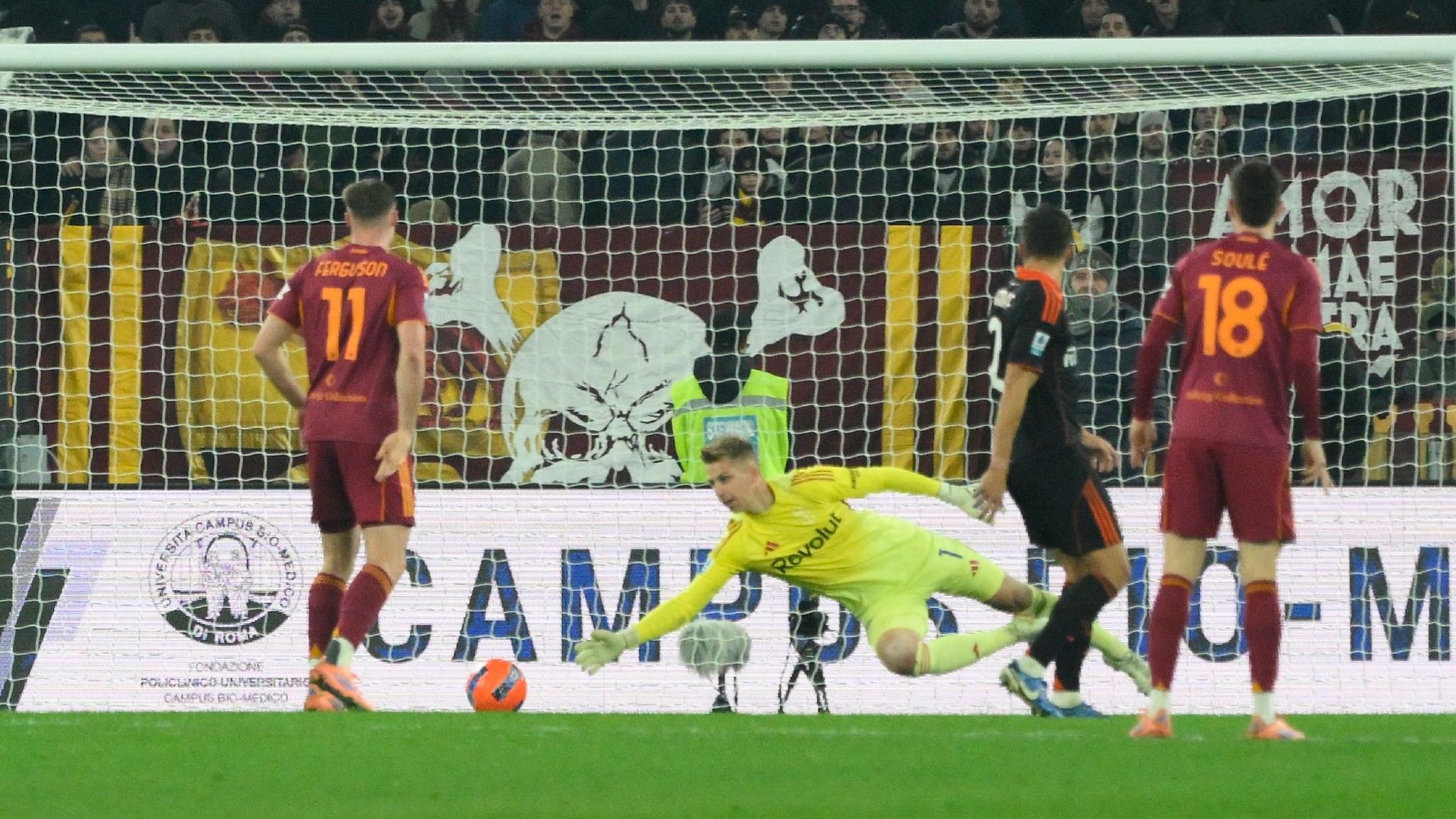 Serie A, Roma-Como 1-0: i giallorossi consolidano il posto in Champions