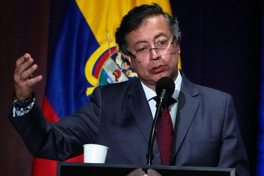 Colombia says ELN rebels killed 2 police officers as they protest U.S ...