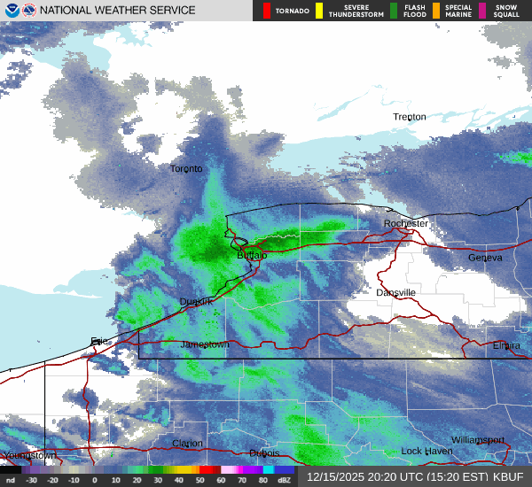 All about the timing as lake effect snow targets Buffalo metro for ...