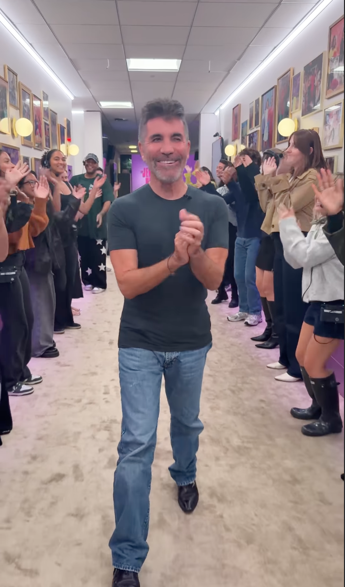 Shirtless Simon Cowell, 66, shows off his toned body after breaking ...