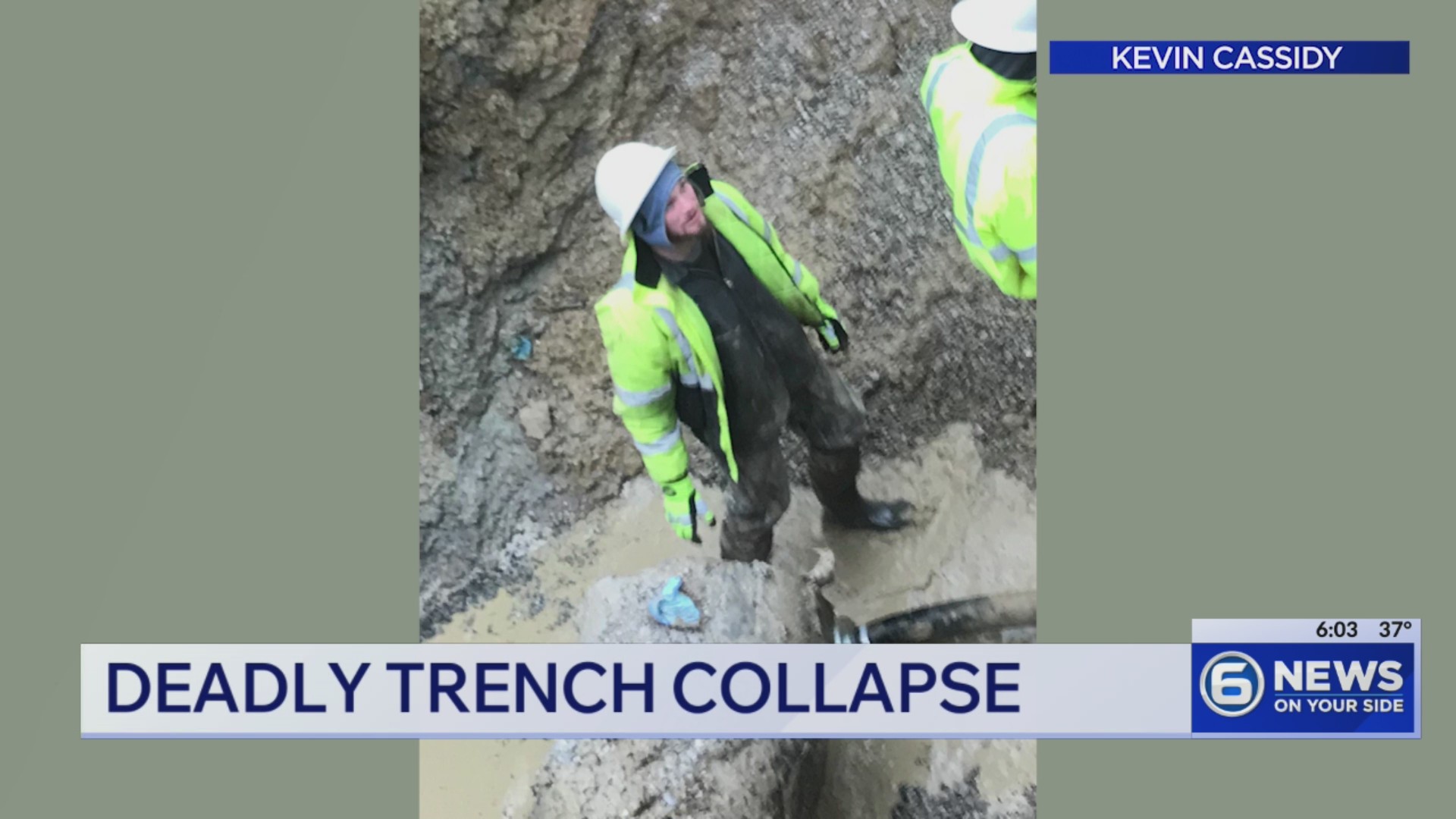 Family member promotes safety measures after fatal trench collapse in ...