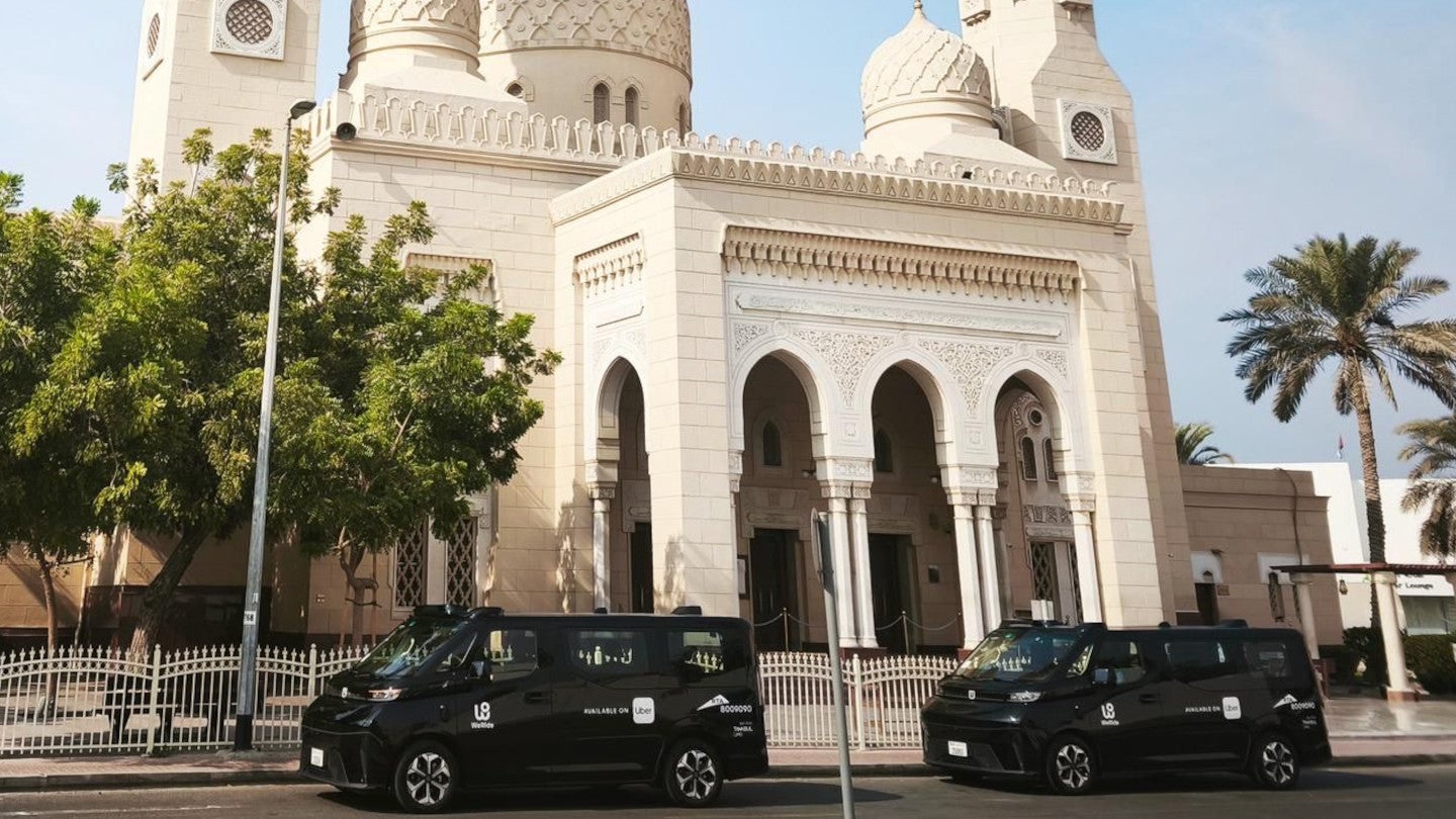 WeRide and Uber roll out robotaxi trips in Dubai