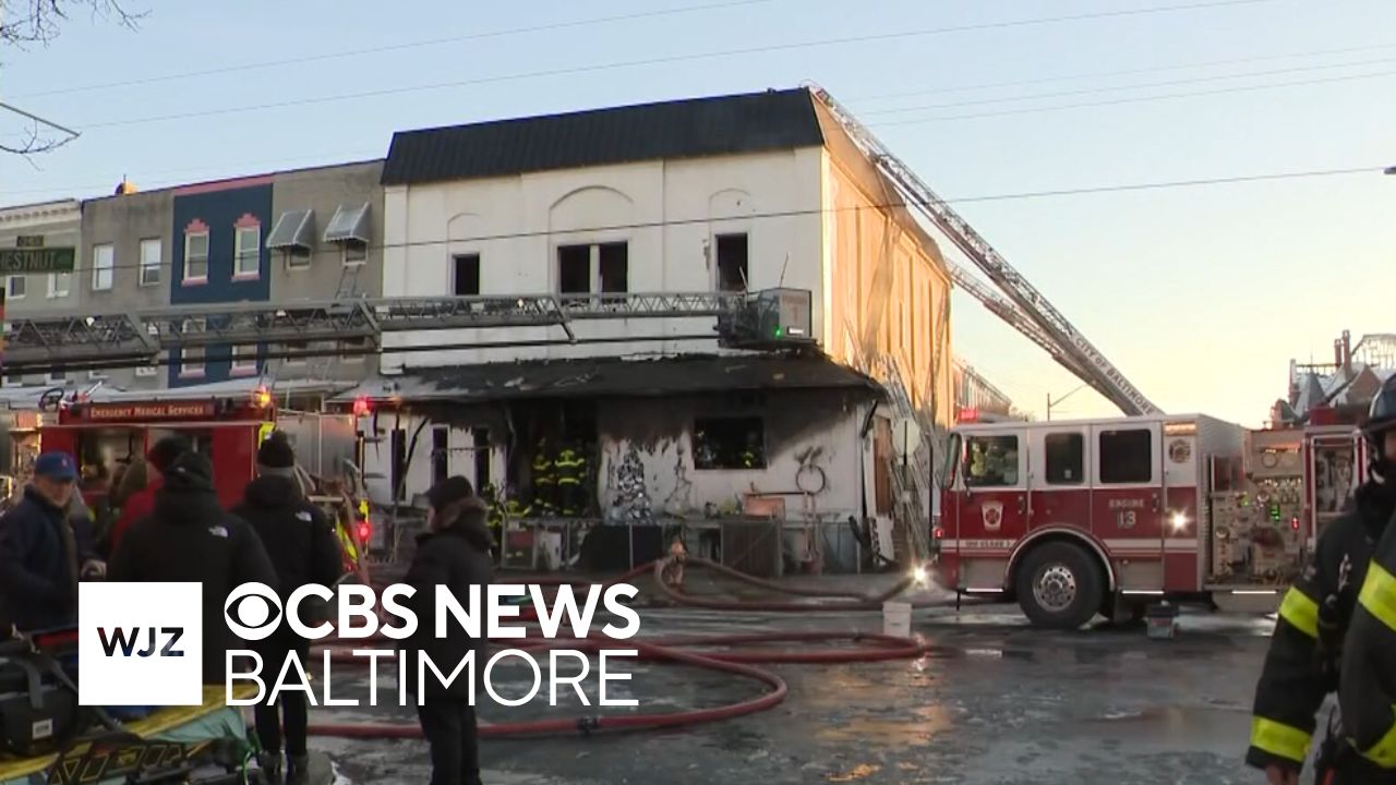 Fire destroys historic hardware store in Baltimore's Hampden community