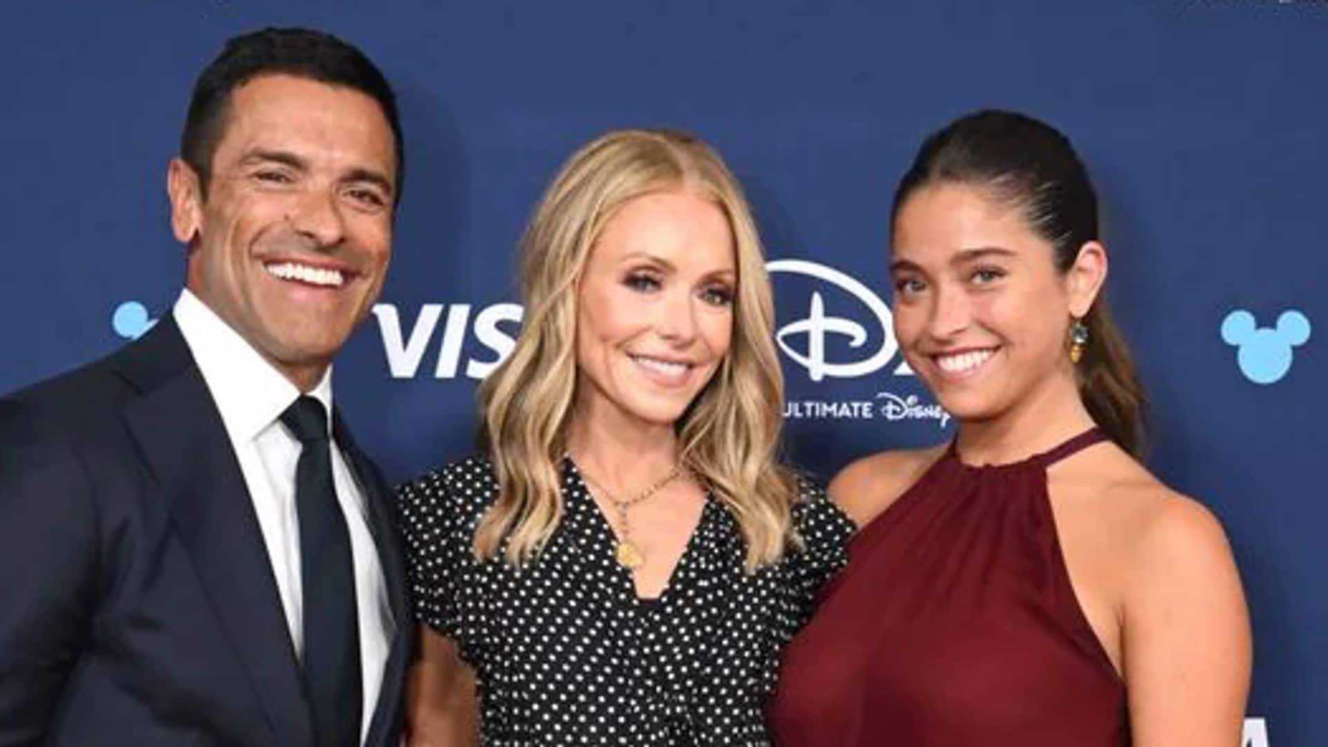 Kelly Ripa and Mark Consuelos surprise Lola for her debut performance: 'She told us not to go'