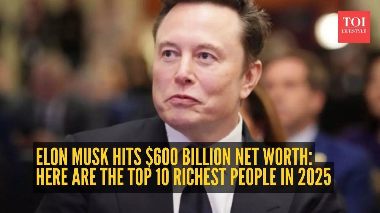Elon Musk just crossed $600 billion — here are the 10 richest people in ...