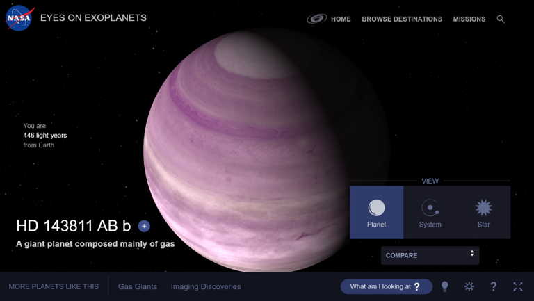 Astronomers spot closest giant planet orbiting binary stars ever observed