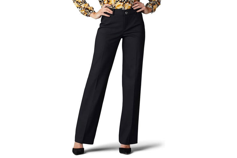 These polished slacks feel like leggings but look appropriate for work ...