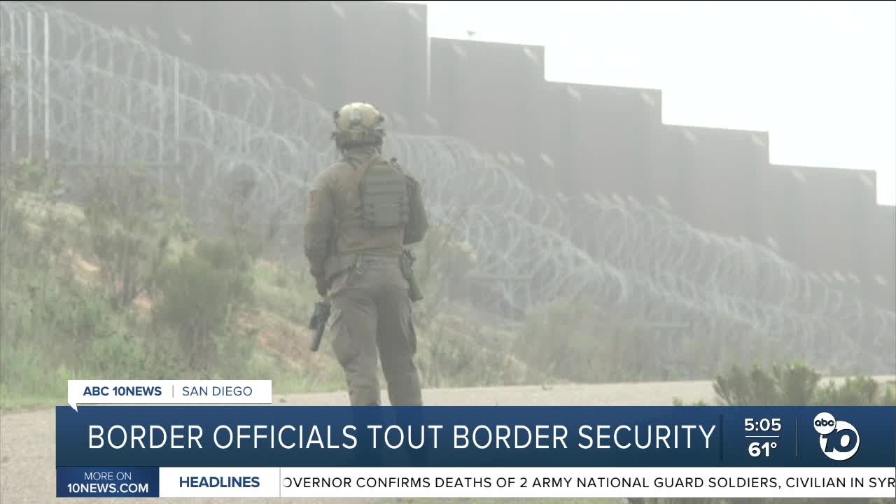 Trump border officials tout enforcement success during weekend San ...