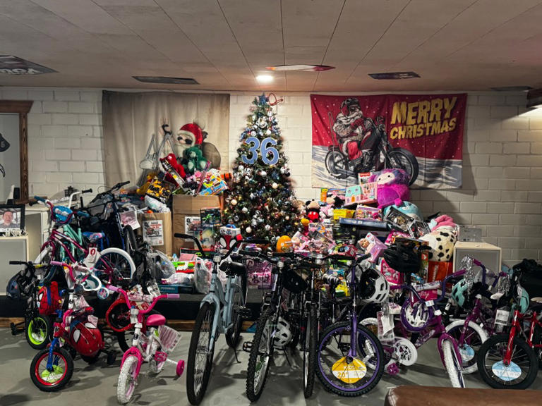 Cherokee Family Motorcycle Club hosts 9th annual toy run
