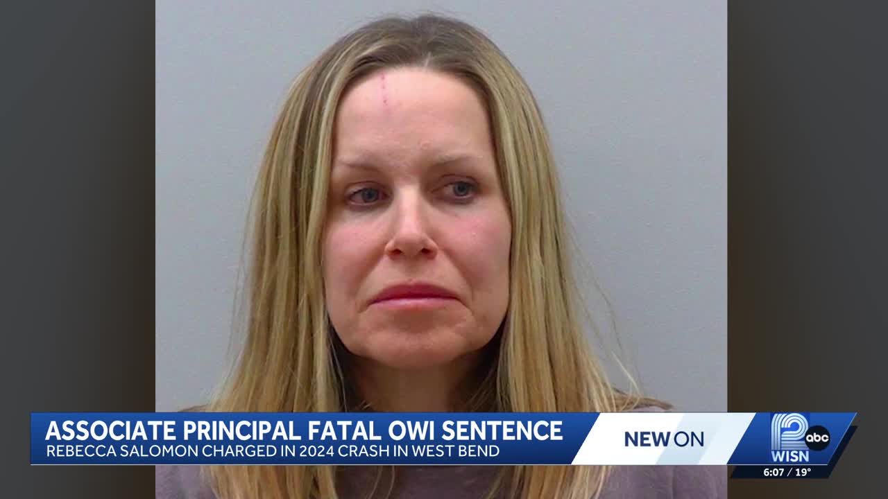 Associate principal fatal OWI sentencing