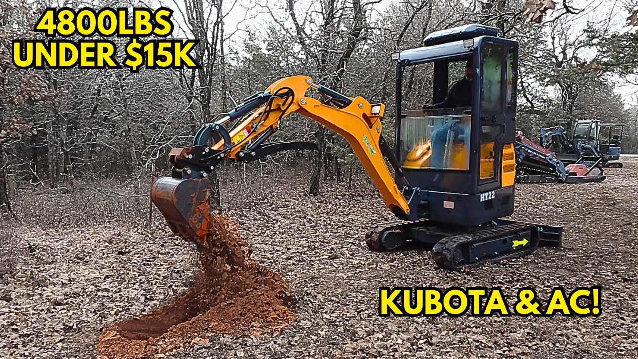 Affordable Kubota diesel 2.2 ton mini excavator buying guide