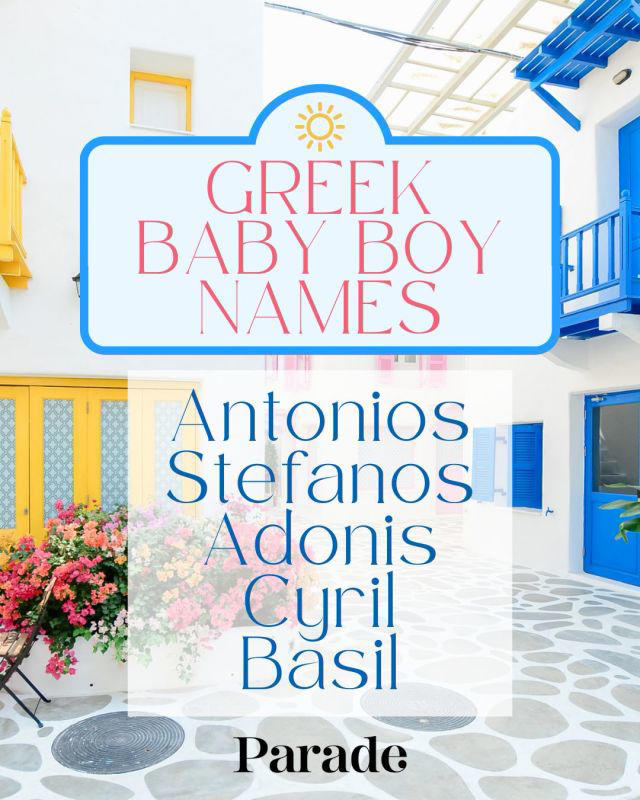 150 Greek baby names inspired by culture, myths and more, plus their ...