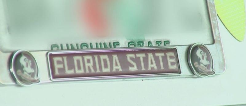 Florida officials clarify restrictions on license plate frames, covers