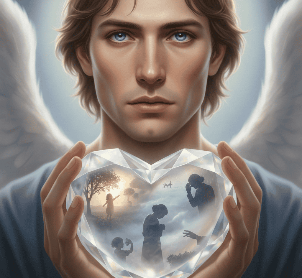 The angel Remiel who weighs the souls that refuse to die