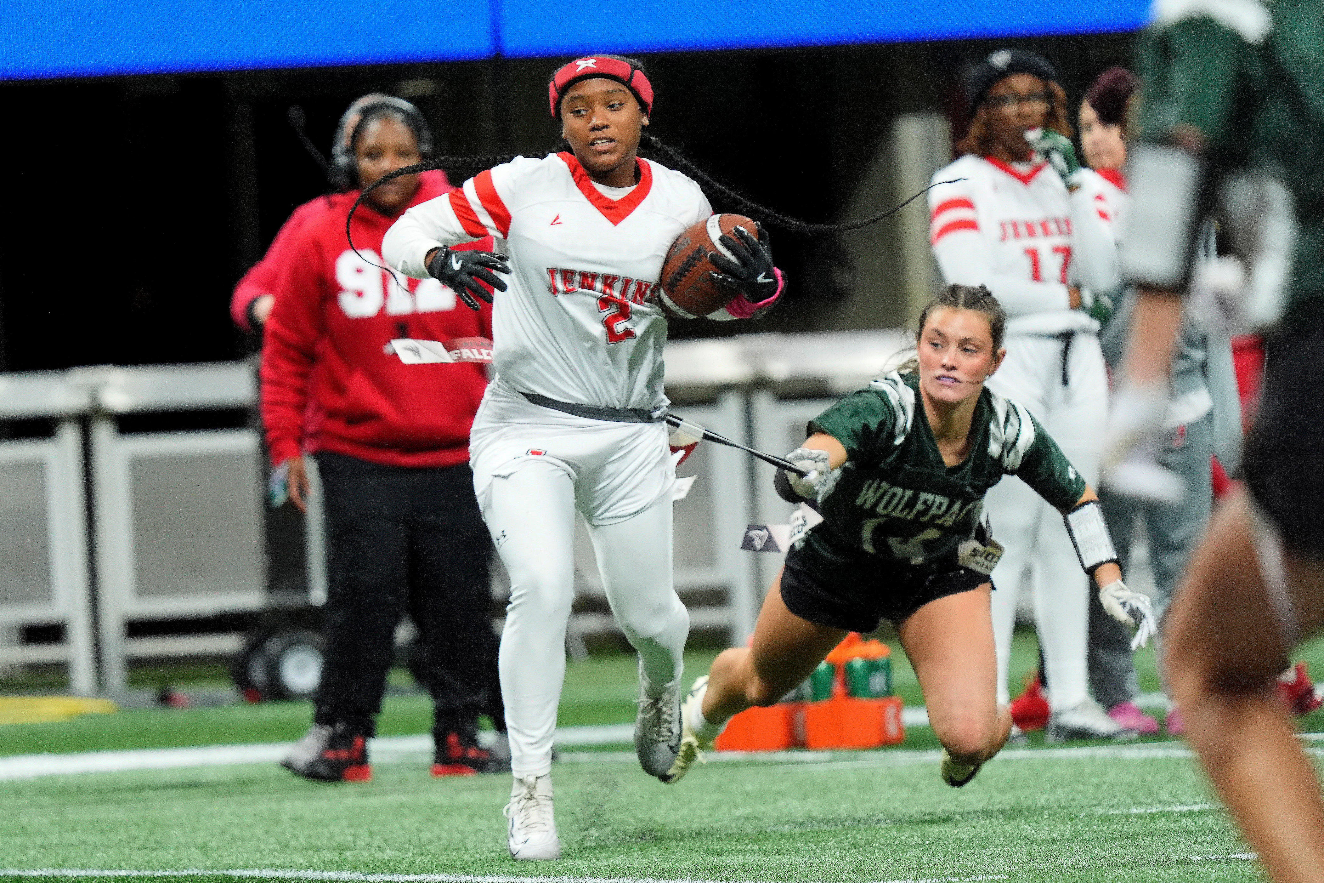 Jenkins flag football team's memorable season ends in state title loss