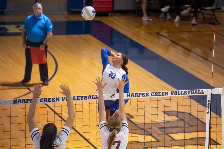 Which Battle Creek-area high school volleyball players are all-state?