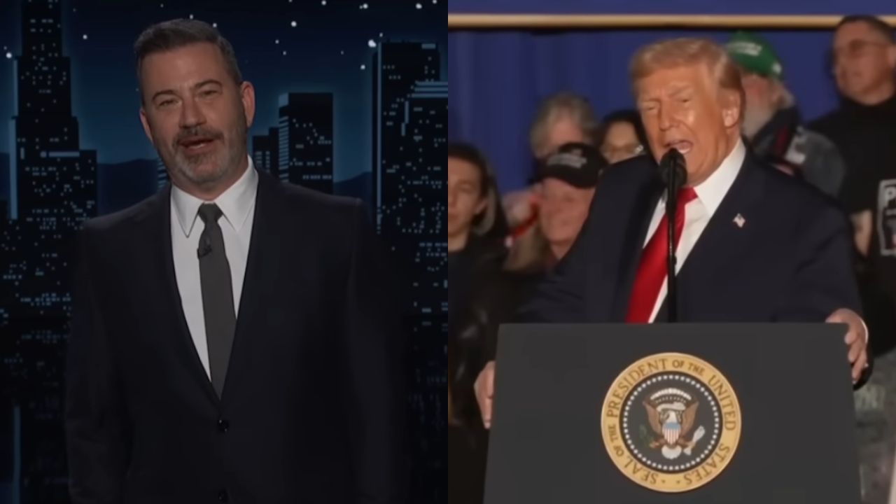 Jimmy Kimmel says Trump looks like a slot machine after the president’s ...