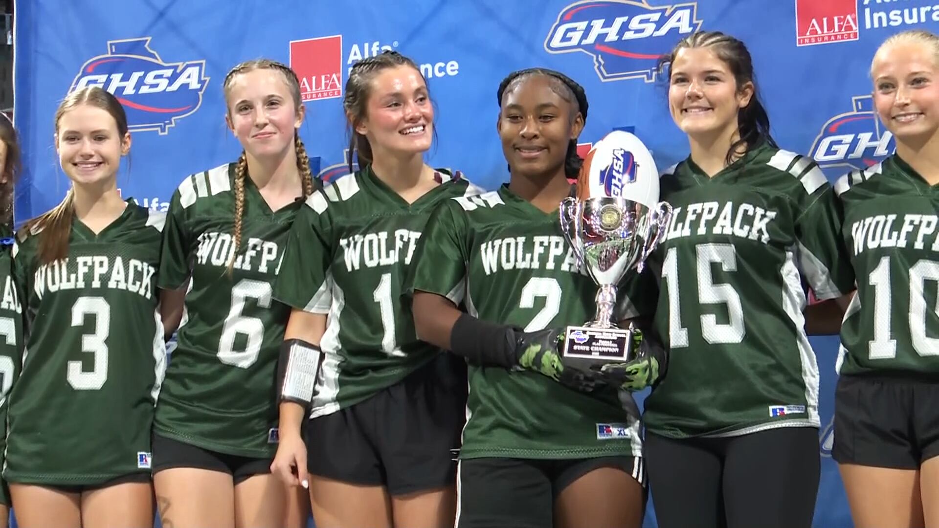 Greenbrier High School captures third straight flag football championship