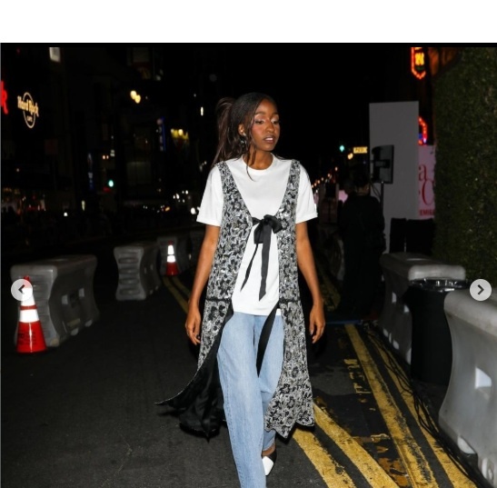 Ayo Edebiri and the return of minimalist nineties style with Chanel