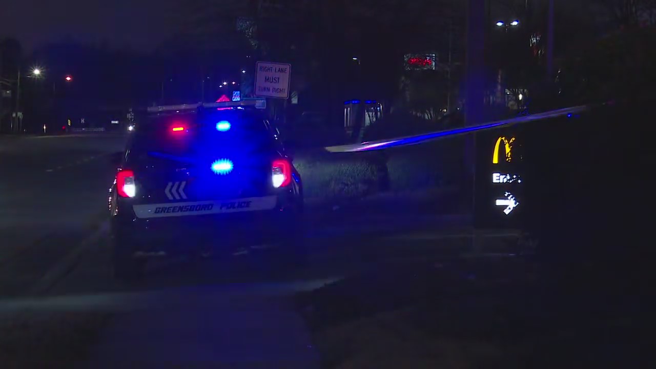 Greensboro police respond to McDonald's on Martin Luther King Jr. Drive