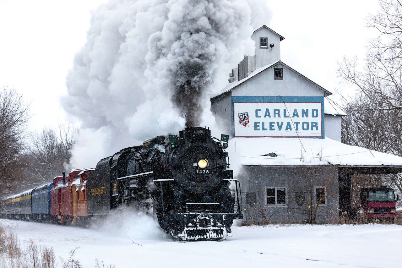 Pere Marquette 1225, the train behind 'The Polar Express,' became a ...